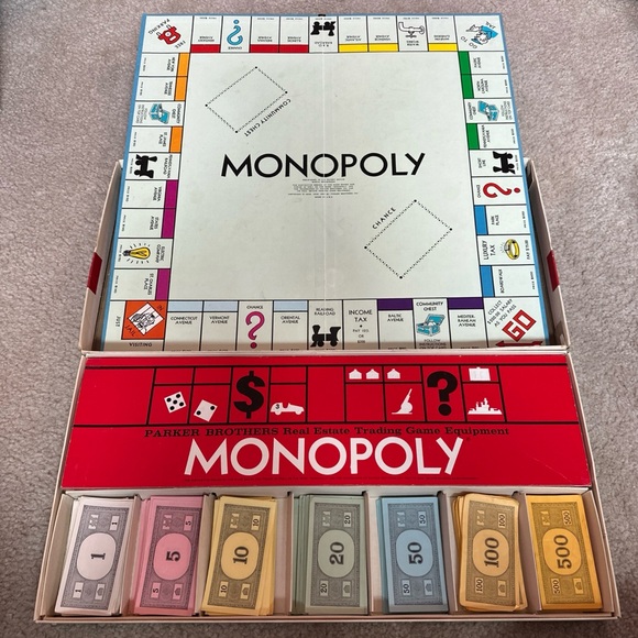 Parker Brothers | Games | Vintage 961 Parker Brothers Monopoly Game Box ...